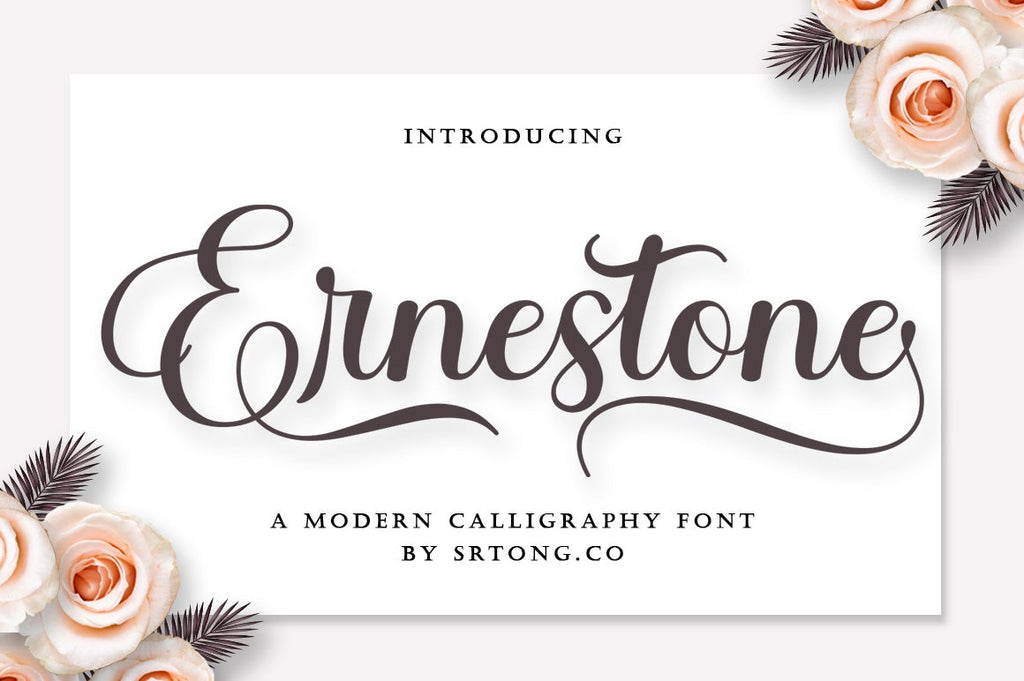 Ernestone Script - So Fontsy