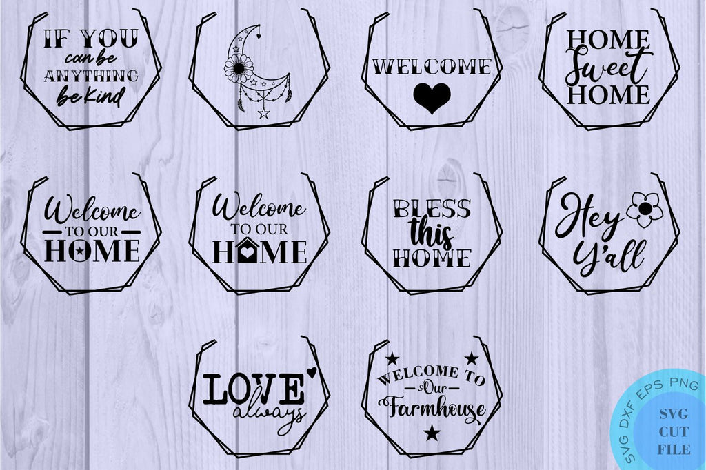 Farmhouse Door Sign SVG Mini Bundle Door Sign SVG Mini Bundle Farmhouse ...