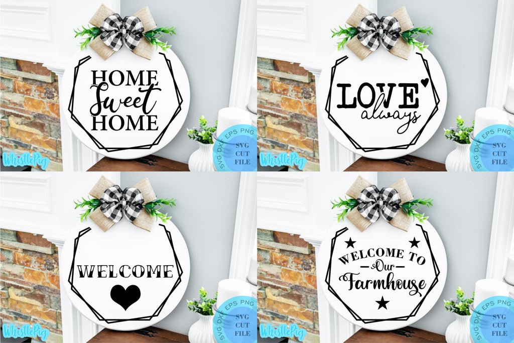 Farmhouse Door Sign SVG Mini Bundle Door Sign SVG Mini Bundle Farmhouse ...
