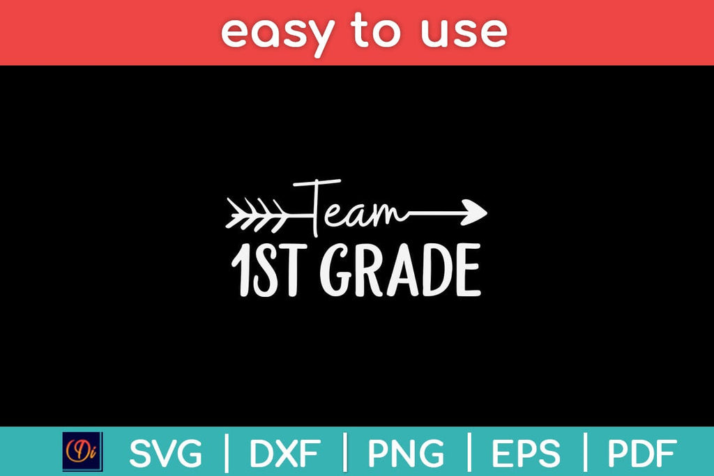 First Grade Teacher Svg Design - So Fontsy