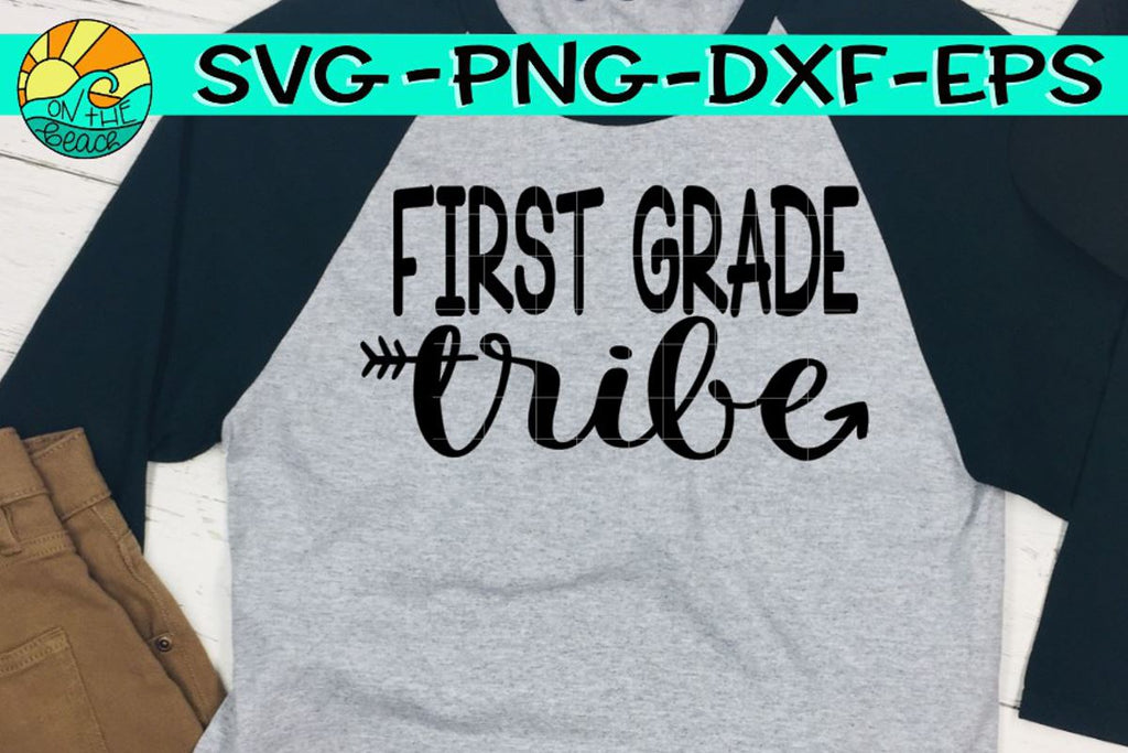 First Grade Tribe - Arrow - SVG PNG EPS DXF - So Fontsy
