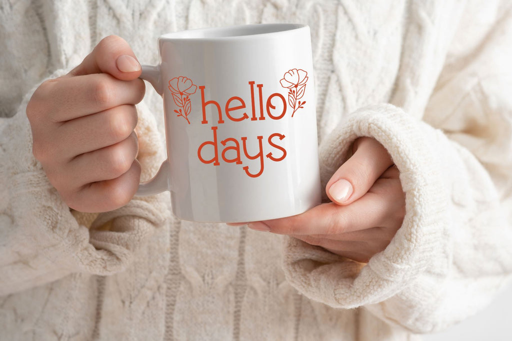 Flower Park - Autumn Display Font - So Fontsy