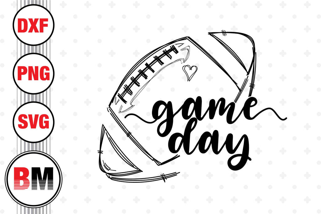 Game Day SVG, PNG, DXF Files - So Fontsy