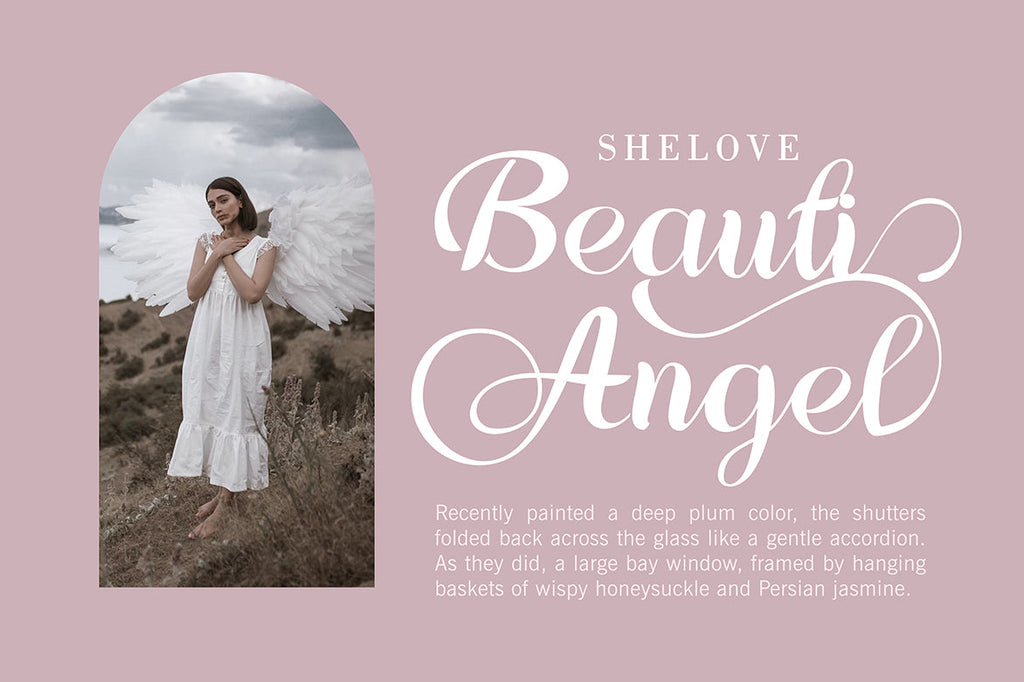 Glamela Script - So Fontsy