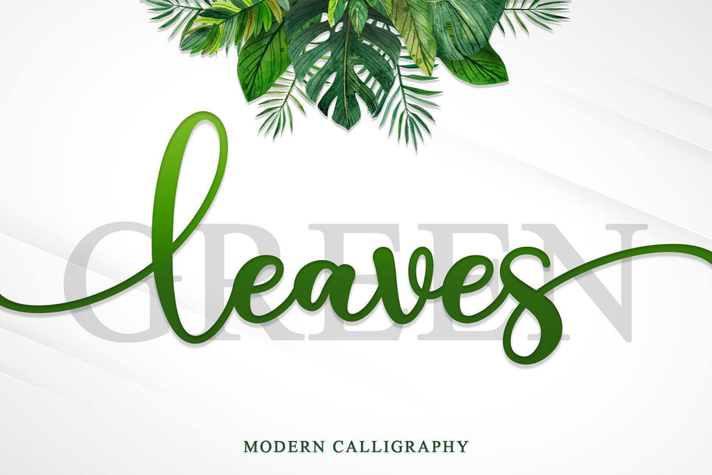 Green Leaves - So Fontsy