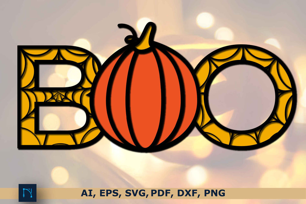 Halloween BOO Pumpkins Svg Bundle - So Fontsy