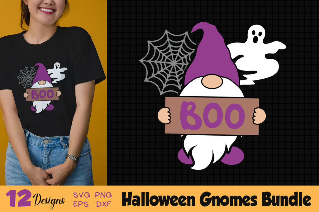 Halloween Gnomes Svg, Halloween Gnomes Bundle, Gnomes Svg, Halloween ...