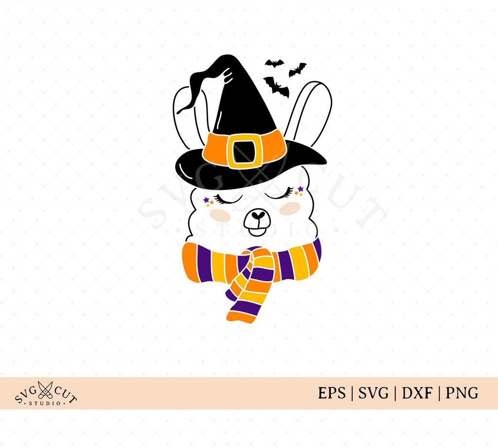 Halloween Llama SVG Files - So Fontsy