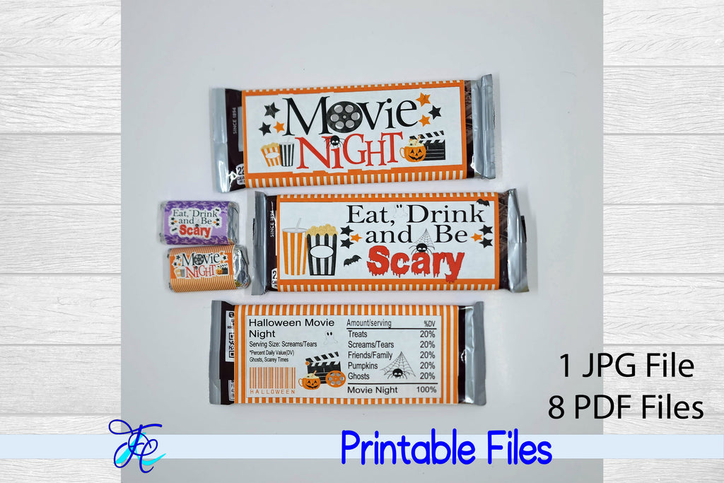 Halloween Movie Night Bundle - So Fontsy
