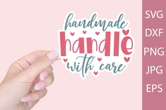 handmade handle with care - So Fontsy