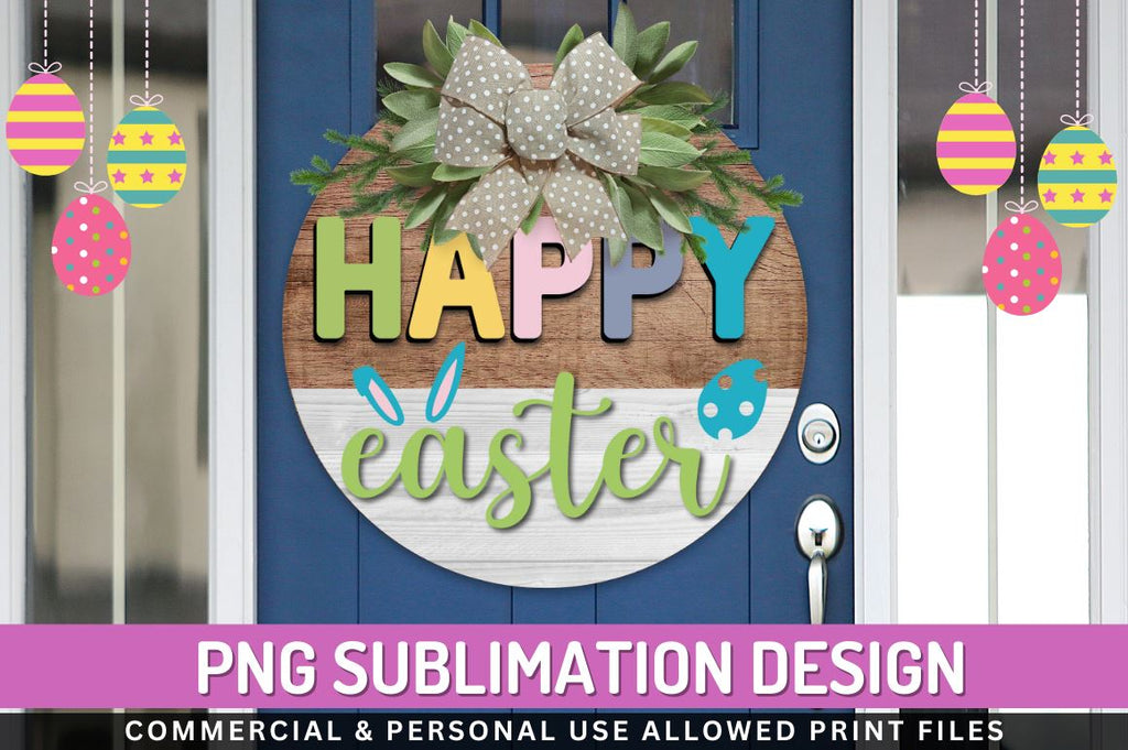 Happy easter Sublimation PNG - So Fontsy