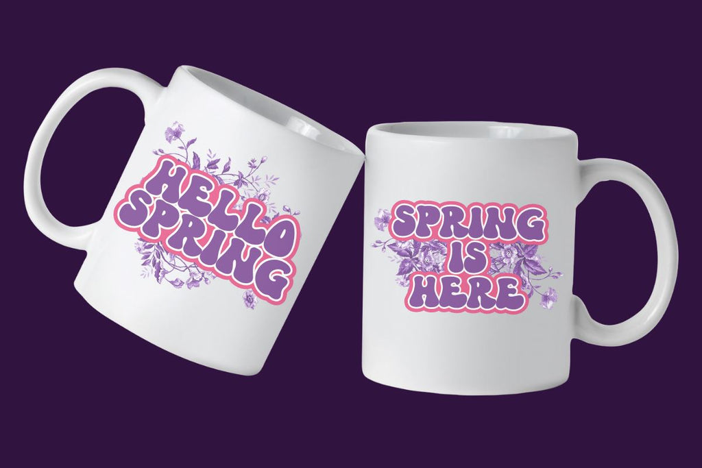 Happy Spring - Retro Groovy Font - So Fontsy