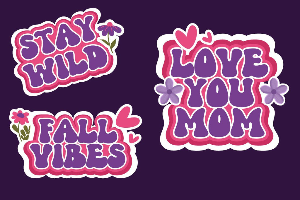 Happy Spring - Retro Groovy Font - So Fontsy