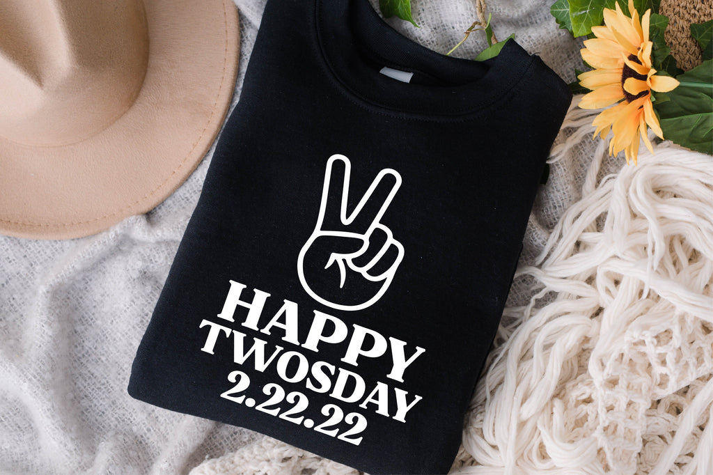 Happy Twosday 2.22.22 Svg, Twosday 2.22.22 svg, Twos Day svg, Happy ...