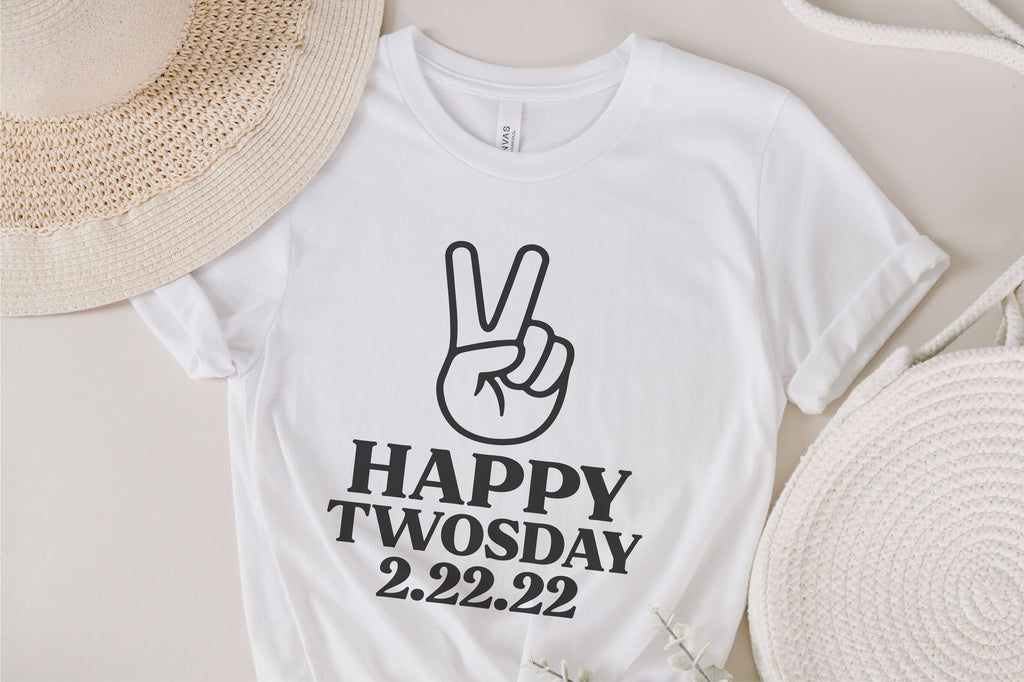 Happy Twosday 2.22.22 Svg, Twosday 2.22.22 svg, Twos Day svg, Happy ...