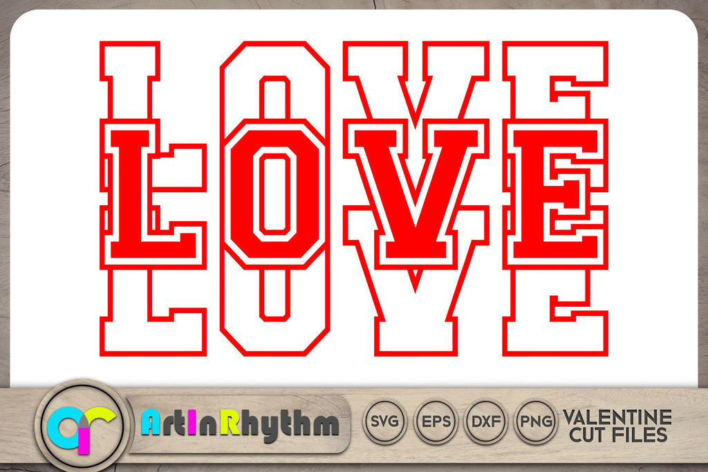 Happy Valentine's Day SVG / Love SVG - So Fontsy