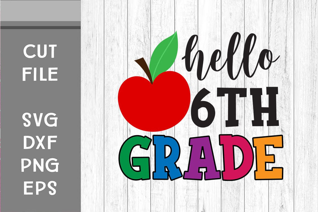 Hello School SVG bundle, Back to School SVG - So Fontsy