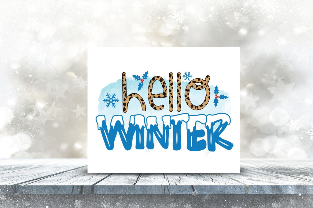 Hello Winter, Snowman Quote PNG - So Fontsy