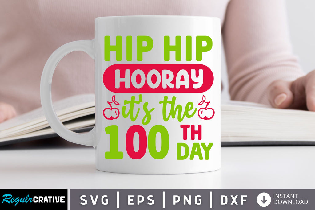 Hip hip hooray its SVG - So Fontsy