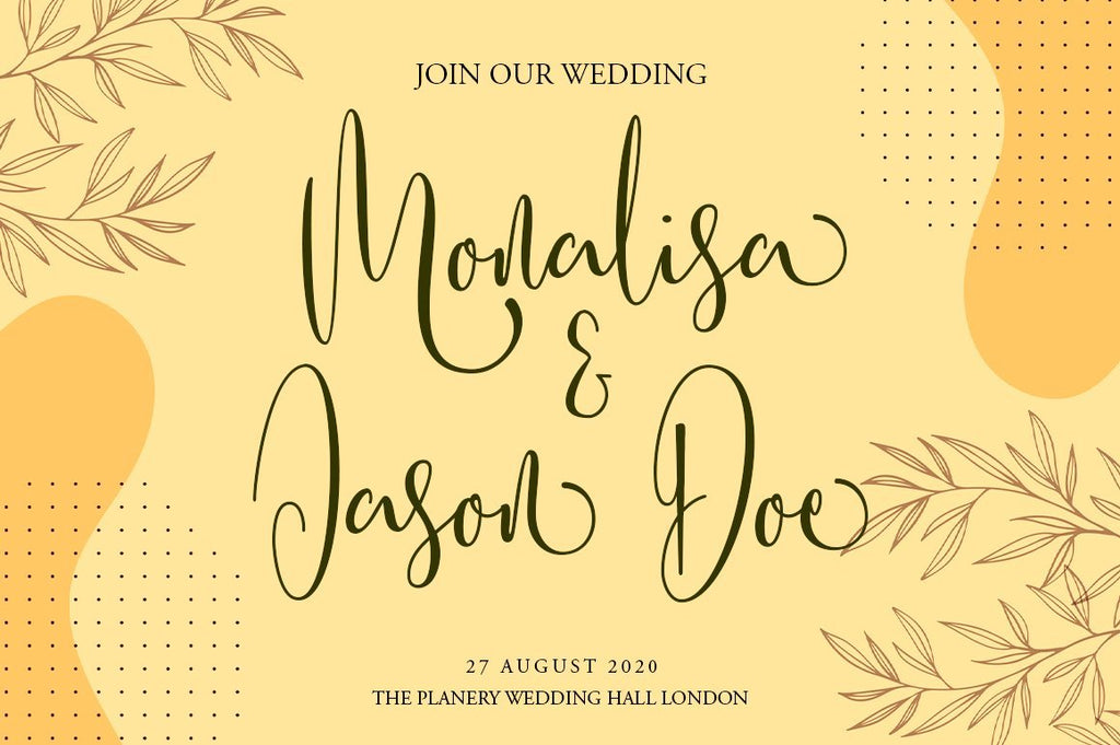 Honeymoon script - So Fontsy