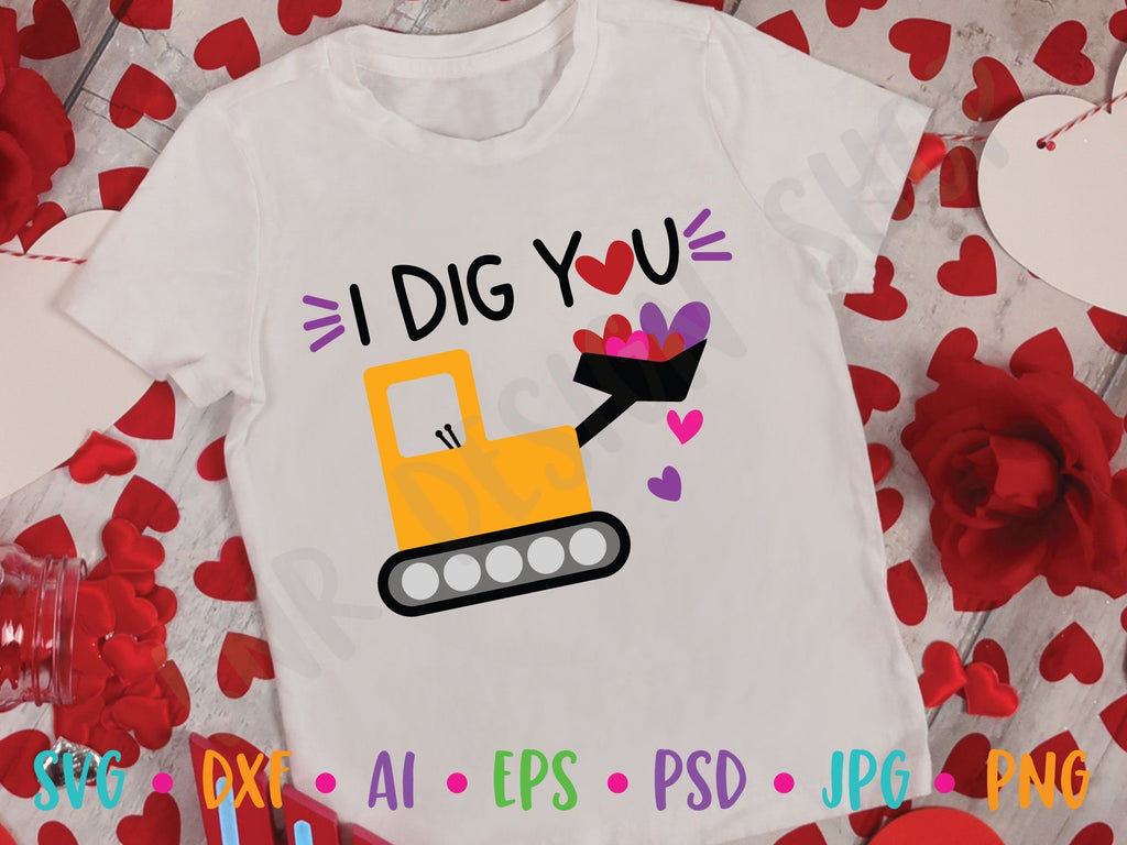 I Dig You SVG - So Fontsy