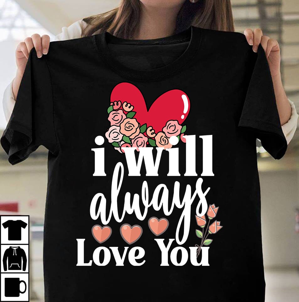i Will Always Love You SVG Cut File - So Fontsy