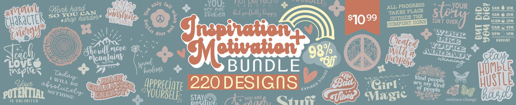 Inspiration + Motivation Bundle - So Fontsy