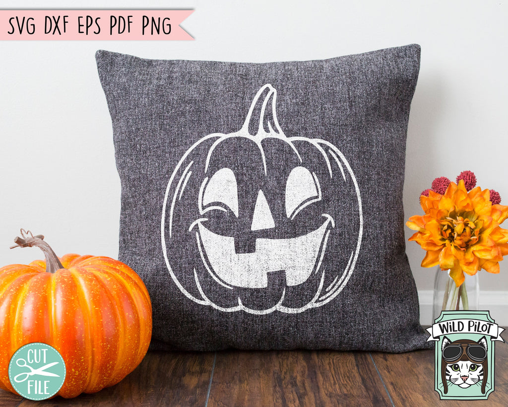 Jack O Lantern SVG File, Pumpkin SVG, Happy Halloween SVG,, Pumpkin Cut ...