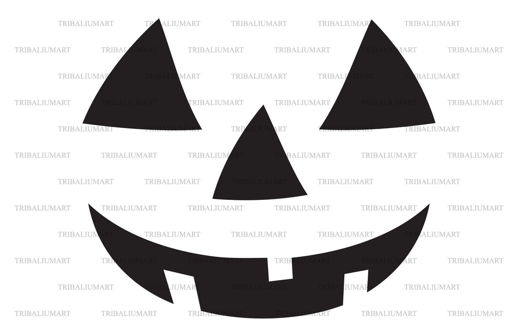 Jack o Lantern. Cut files for Cricut (eps, svg, pdf, png, dxf, jpeg ...