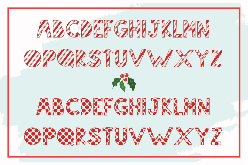 Jolly Party: A Christmas Font - So Fontsy