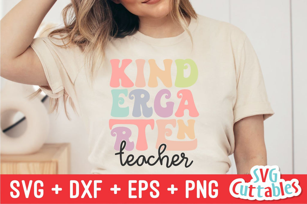 Kindergarten Teacher svg - Kindergarten Cut File - Teacher svg - dxf ...