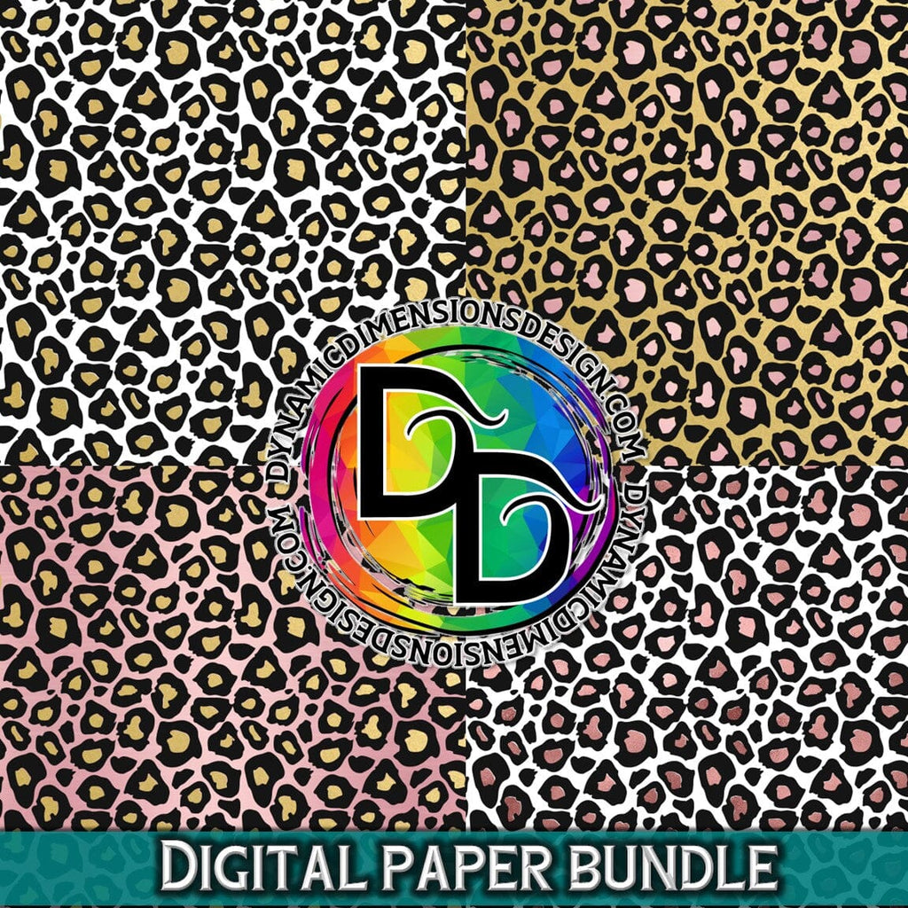 Leopard Digital Paper - So Fontsy
