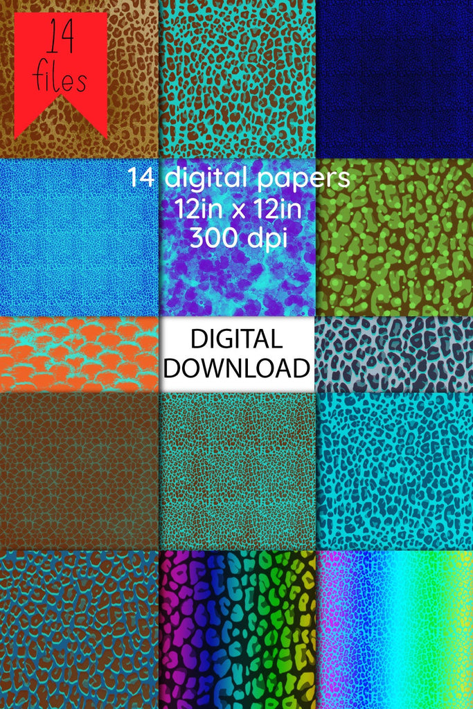 Leopard Print Background, Animal Print - So Fontsy