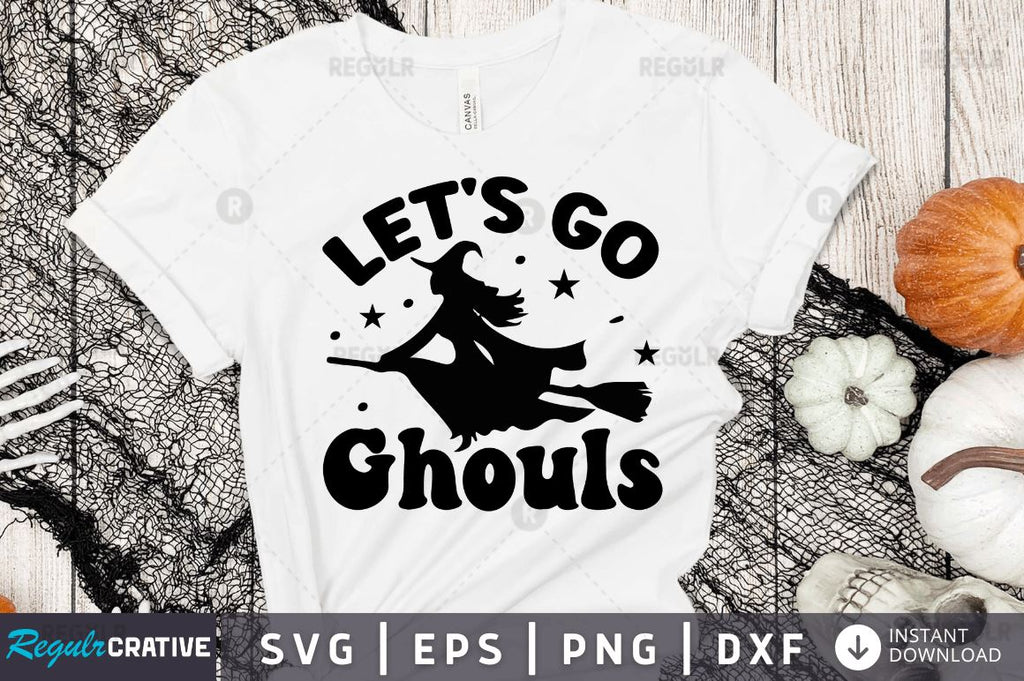 Let's go ghouls SVG - So Fontsy