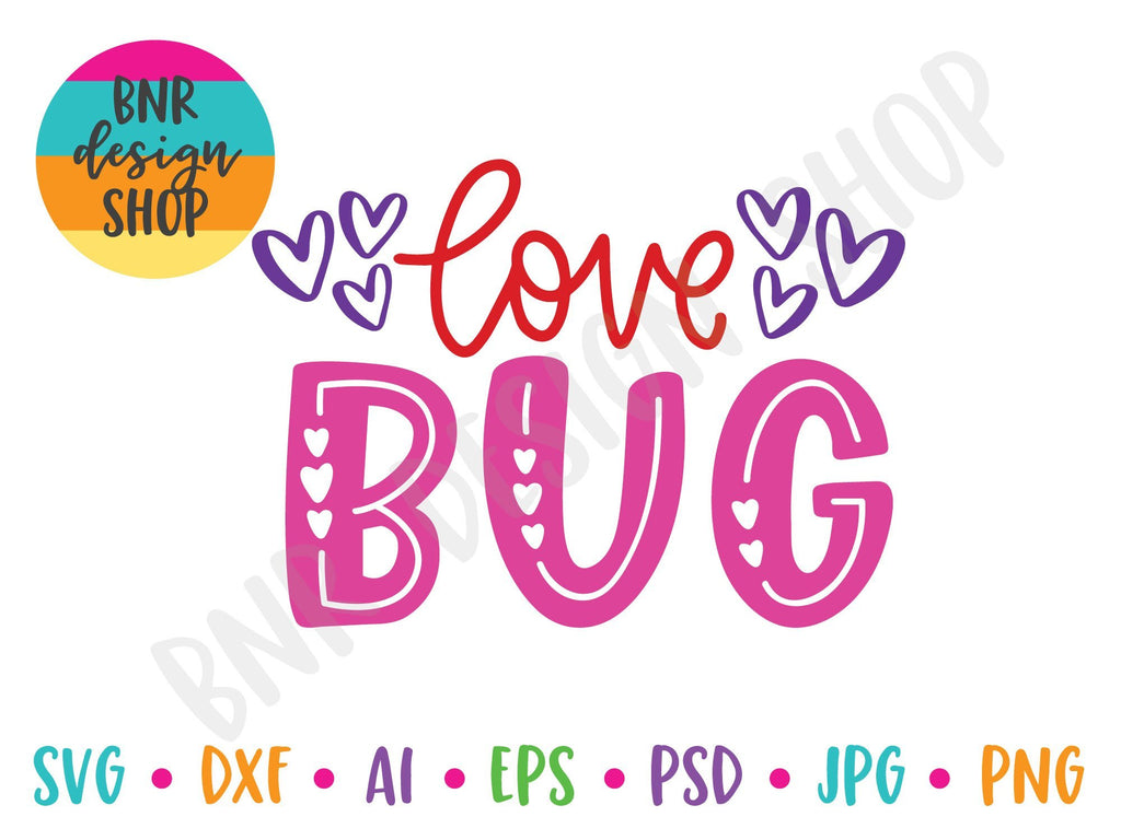 Love Bug SVG - So Fontsy