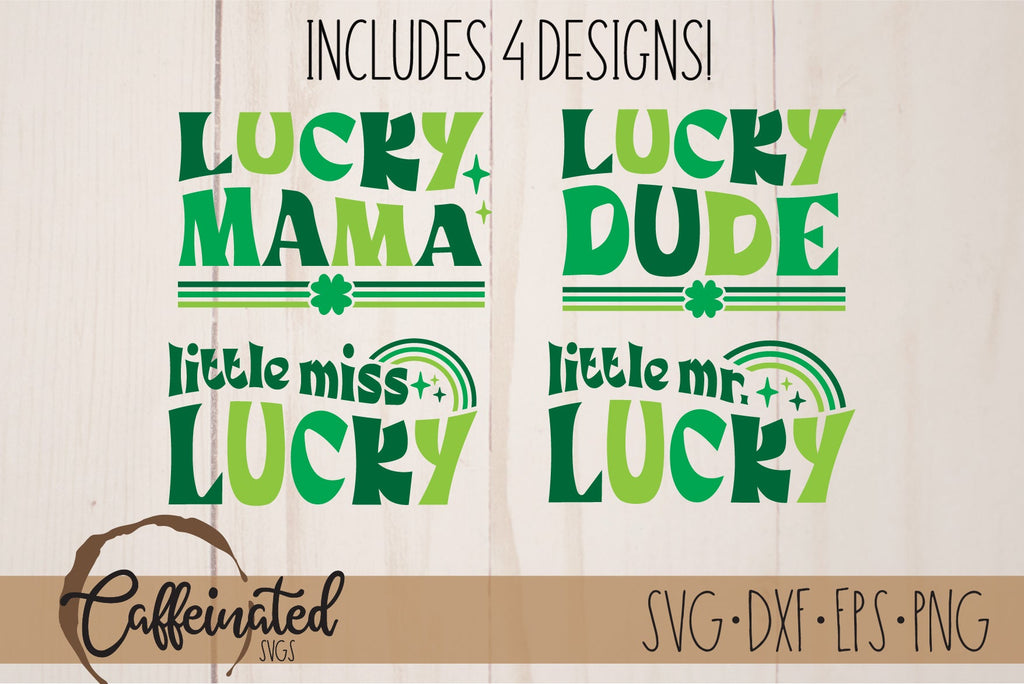 Lucky Family St. Patricks Day Mini Bundle - So Fontsy
