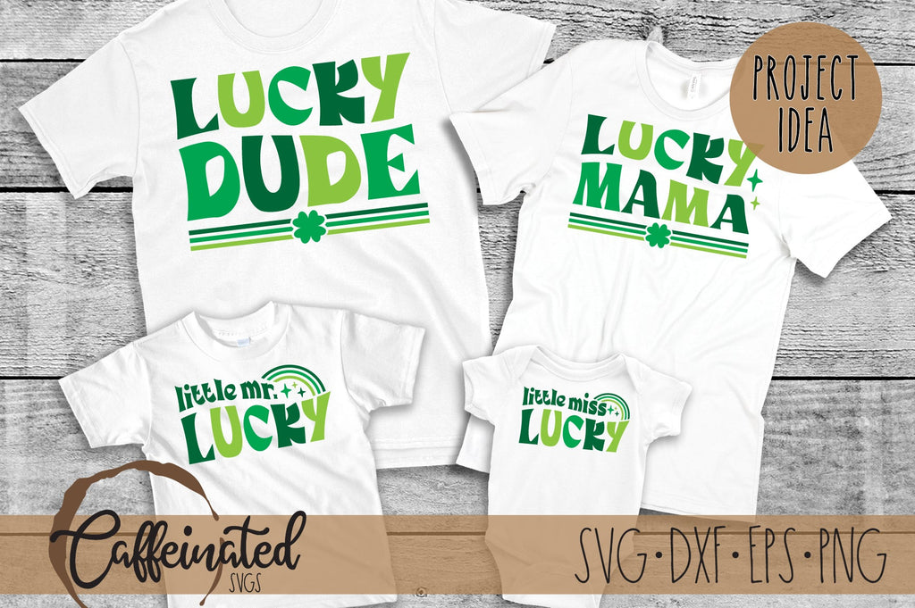 Lucky Family St. Patricks Day Mini Bundle - So Fontsy