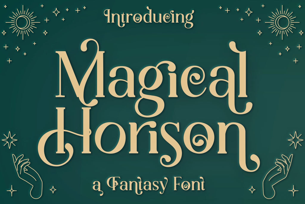 Magical Horison - Fantasy Font - So Fontsy