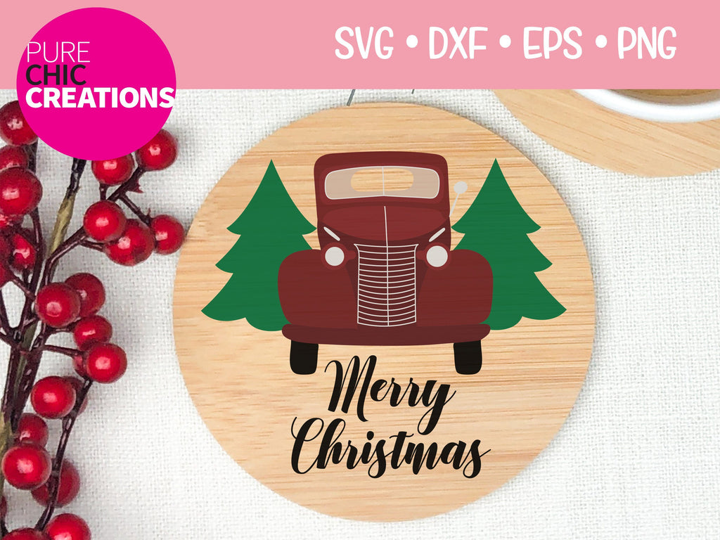 Merry Christmas - Cricut - Silhouette - svg - dxf - eps - png - Digital ...