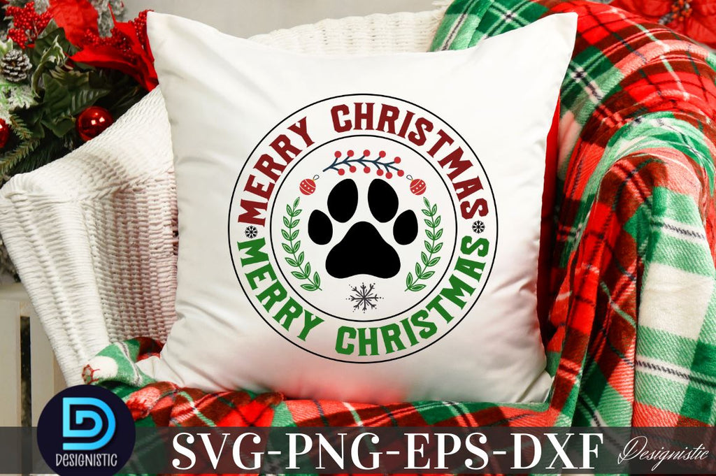 Merry christmas, Mega Christmas Dog SVG Bundle - So Fontsy