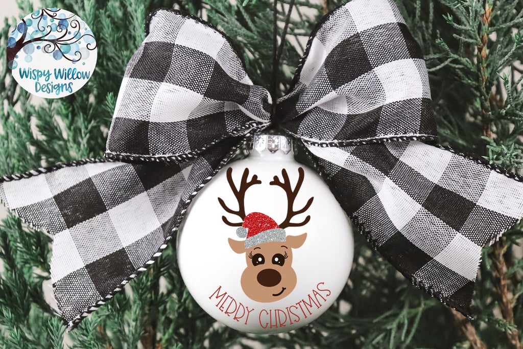 Merry Christmas Reindeer SVG - So Fontsy