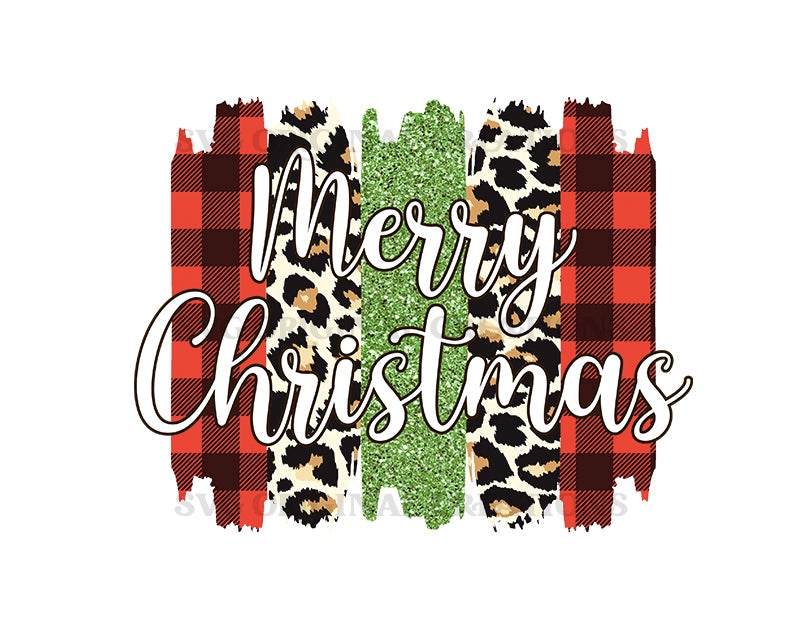 Merry christmas sublimation Design PNG Print - So Fontsy
