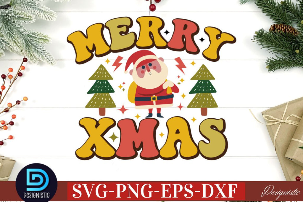 Merry xmas SVG - So Fontsy
