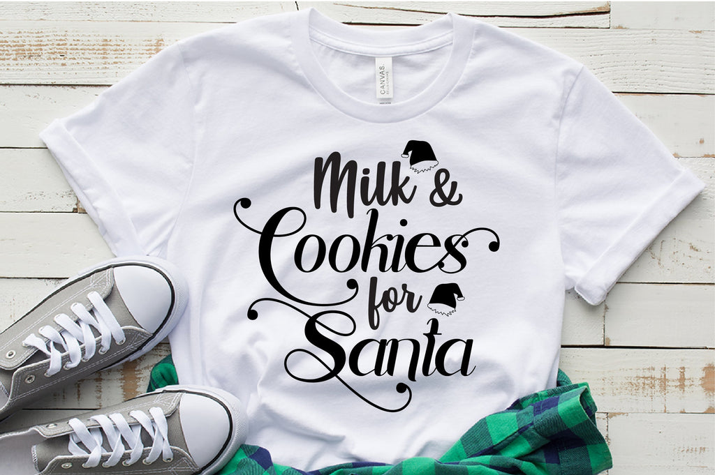 Milk & Cookies for Santa - So Fontsy