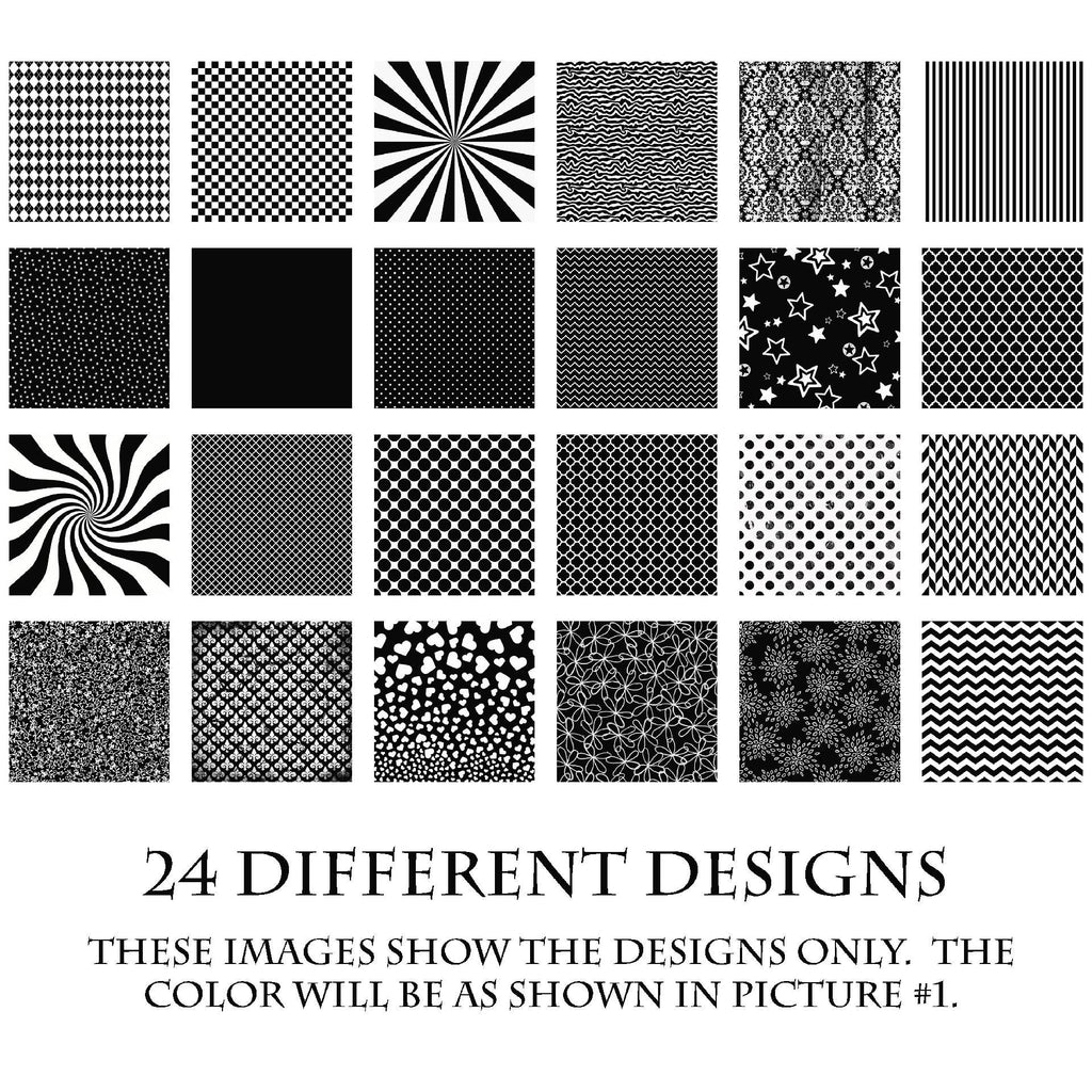 Mint Green Patterns Digital Paper - So Fontsy