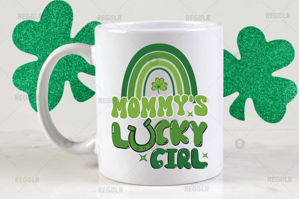 Mommys Lucky Girl Svg So Fontsy