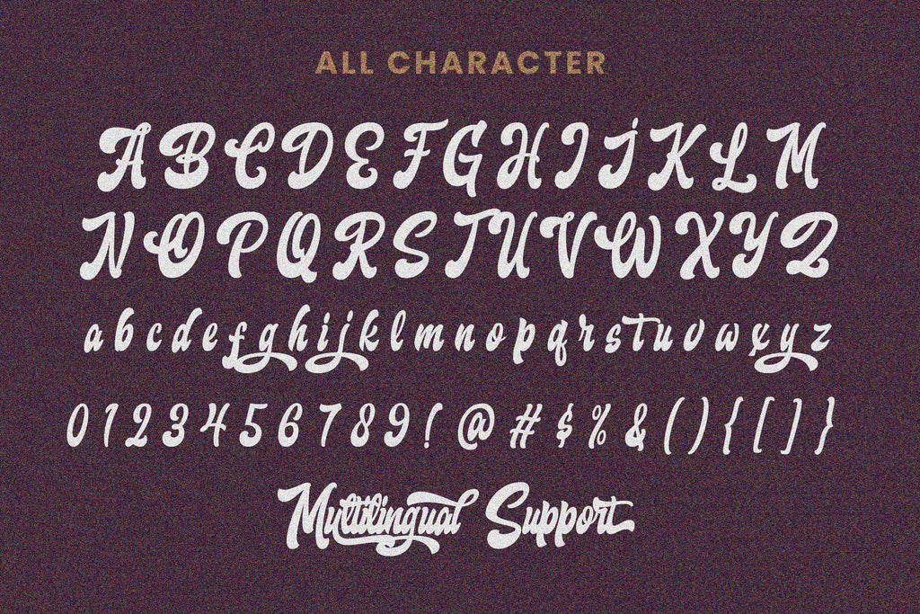 Monsterlight - Retro Bold Script - So Fontsy