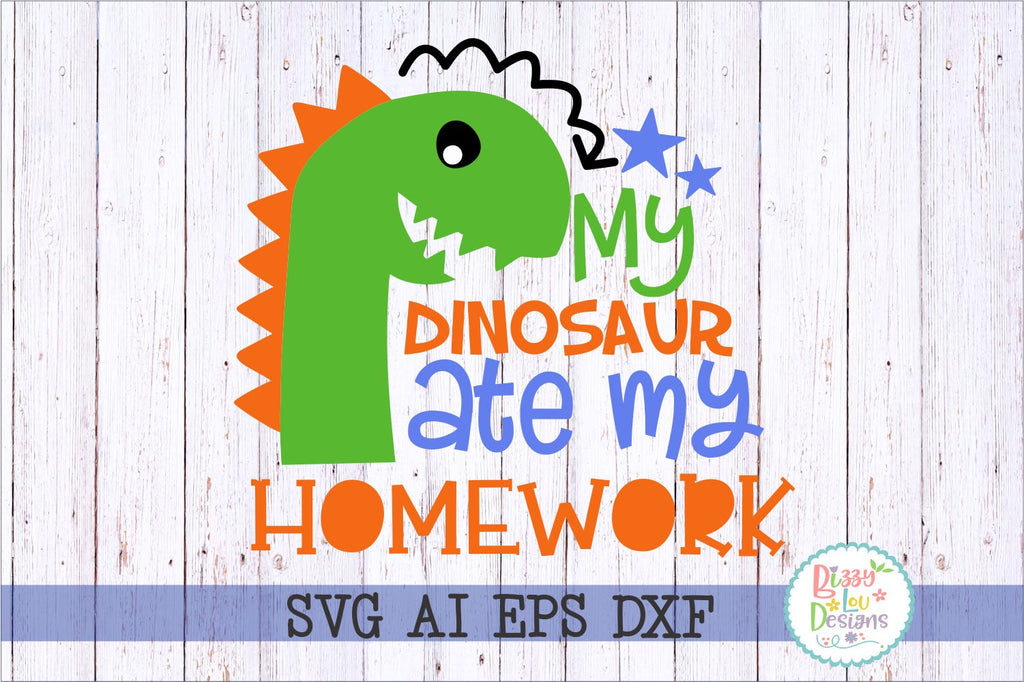 My dinosaur ate my homework - So Fontsy