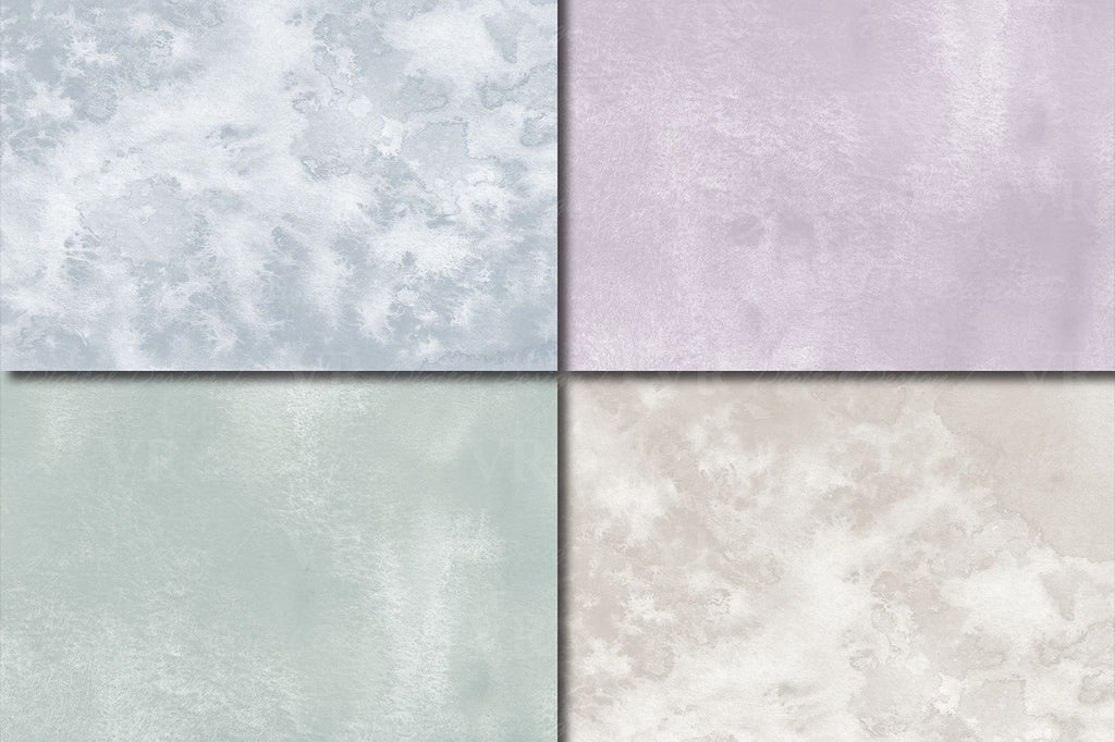 Neutral Watercolor Digital Papers / Textures / Pastel Backgrounds - So ...