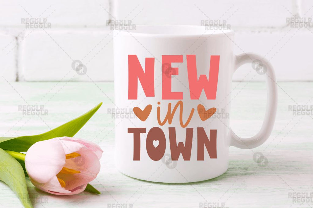 New in town SVG - So Fontsy
